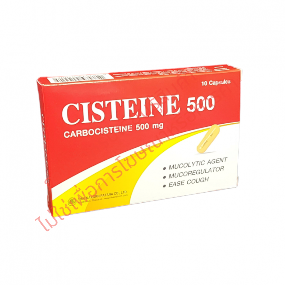 CISTEINE #500 mg carbocisteine 10′s TNP