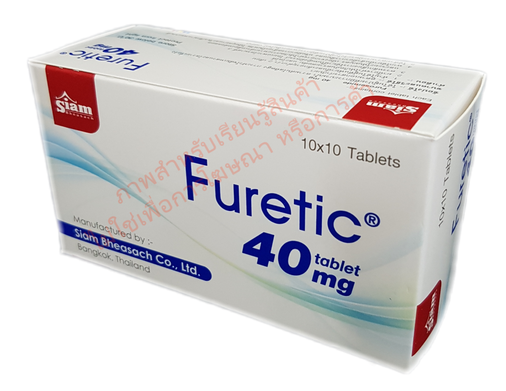 FURETIC furosemide 40 mg 10x10′s siam