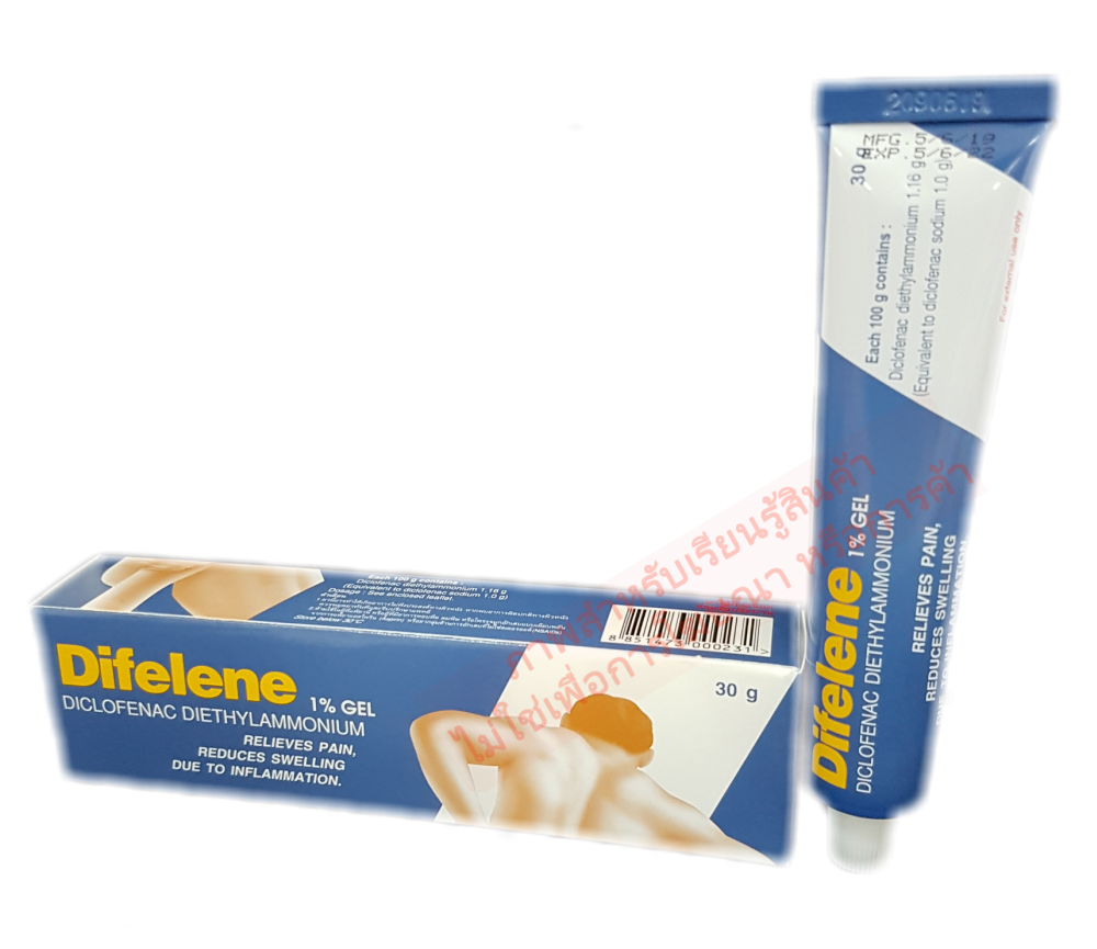 DIFELENE GEL 30 G diclofenac TNP