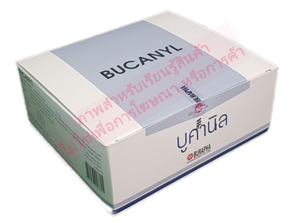 TERBUTALINE 2.5 mg BUCANYL แผง 50*10′s บูรพา