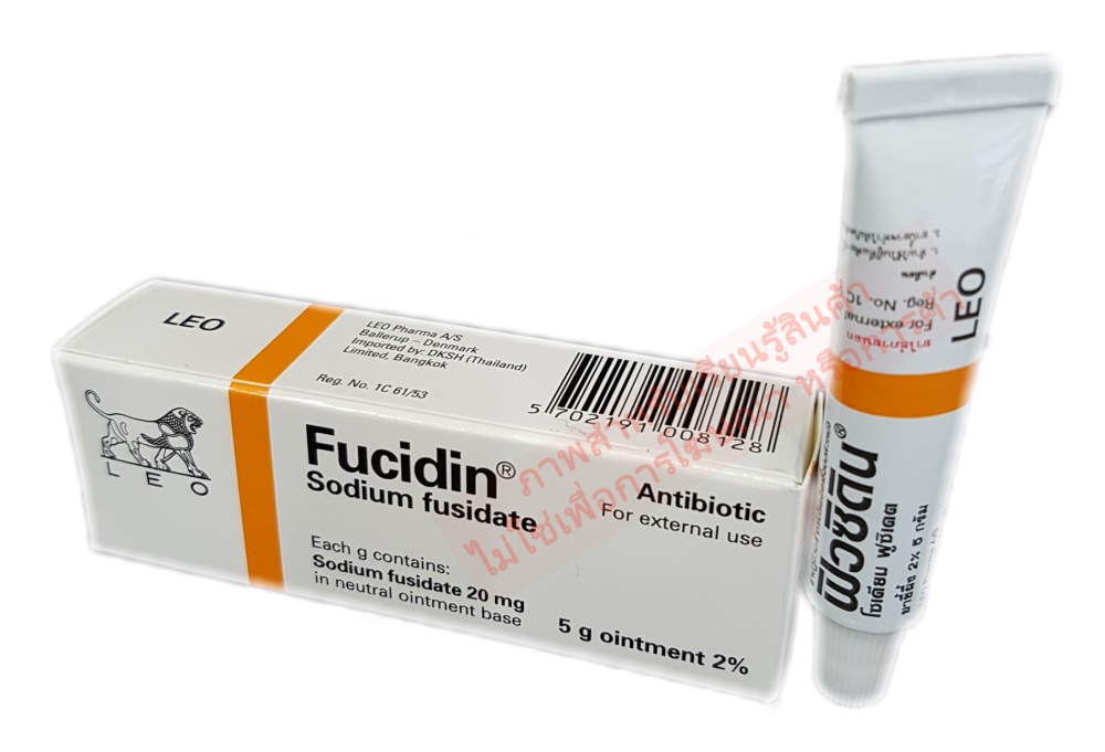 FUCIDIN ส้ม OINT 5 G fusidic acid(F24)
